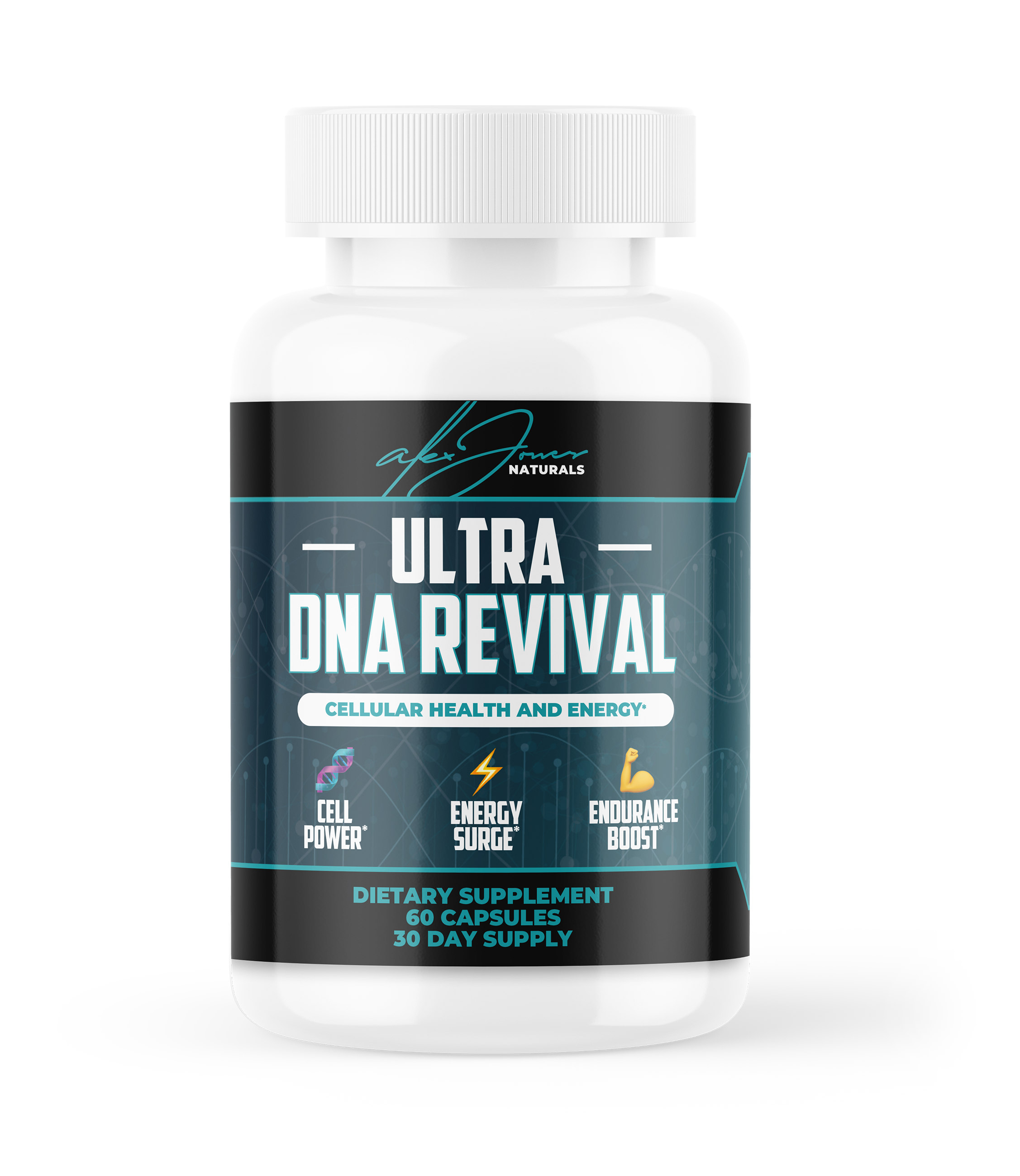 Ultra DNA Revival - NAD+ (60 Capsules) (30 Servings) – The AJ Store