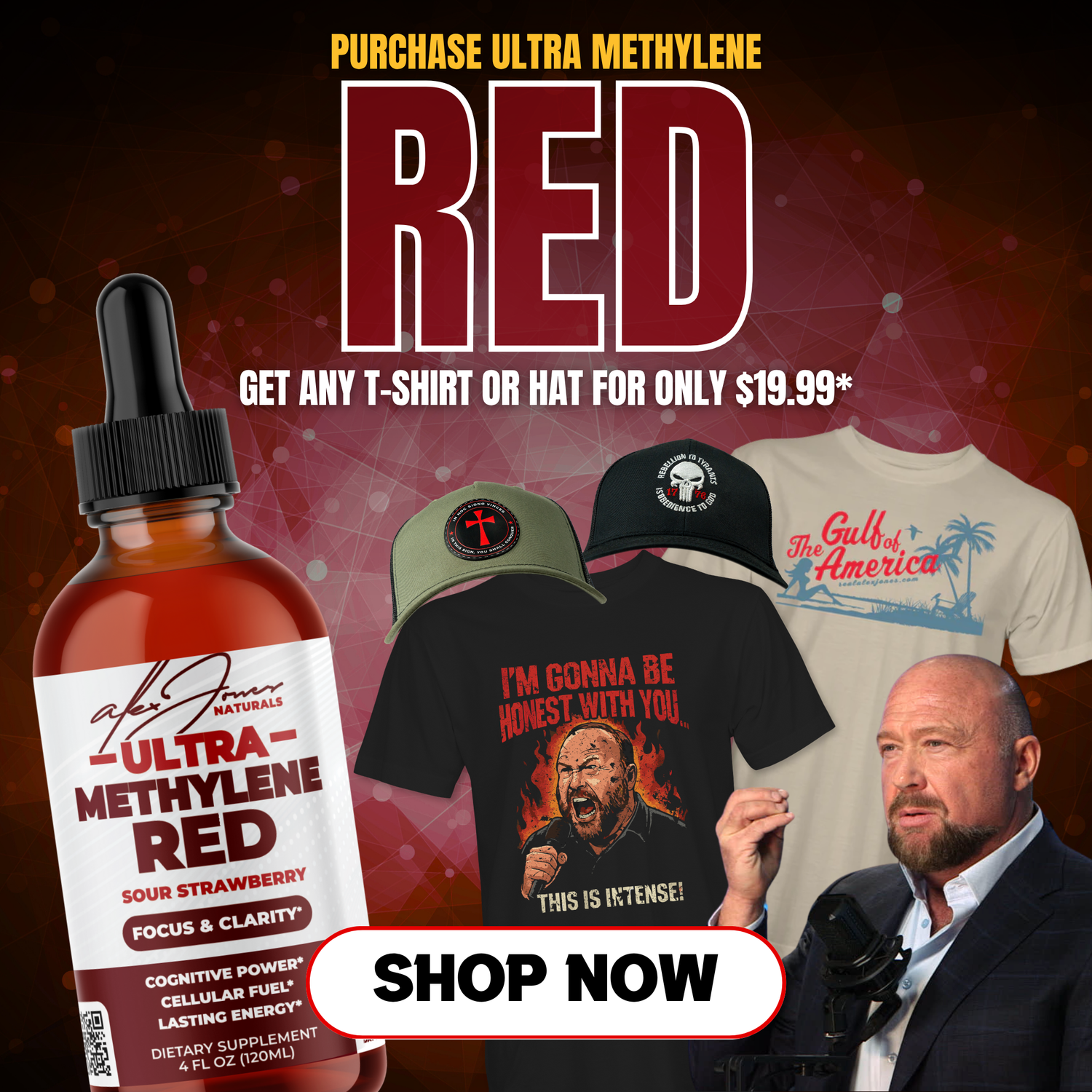 The Official Alex Jones Store - Shop Patriotic T-Shirts, Hats, & More ...