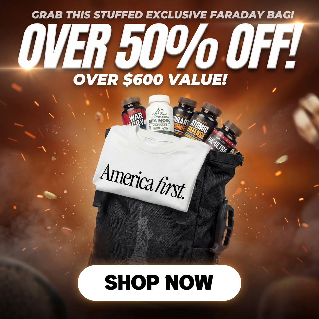 The Official Alex Jones Store - Shop Patriotic T-Shirts, Hats, & More ...