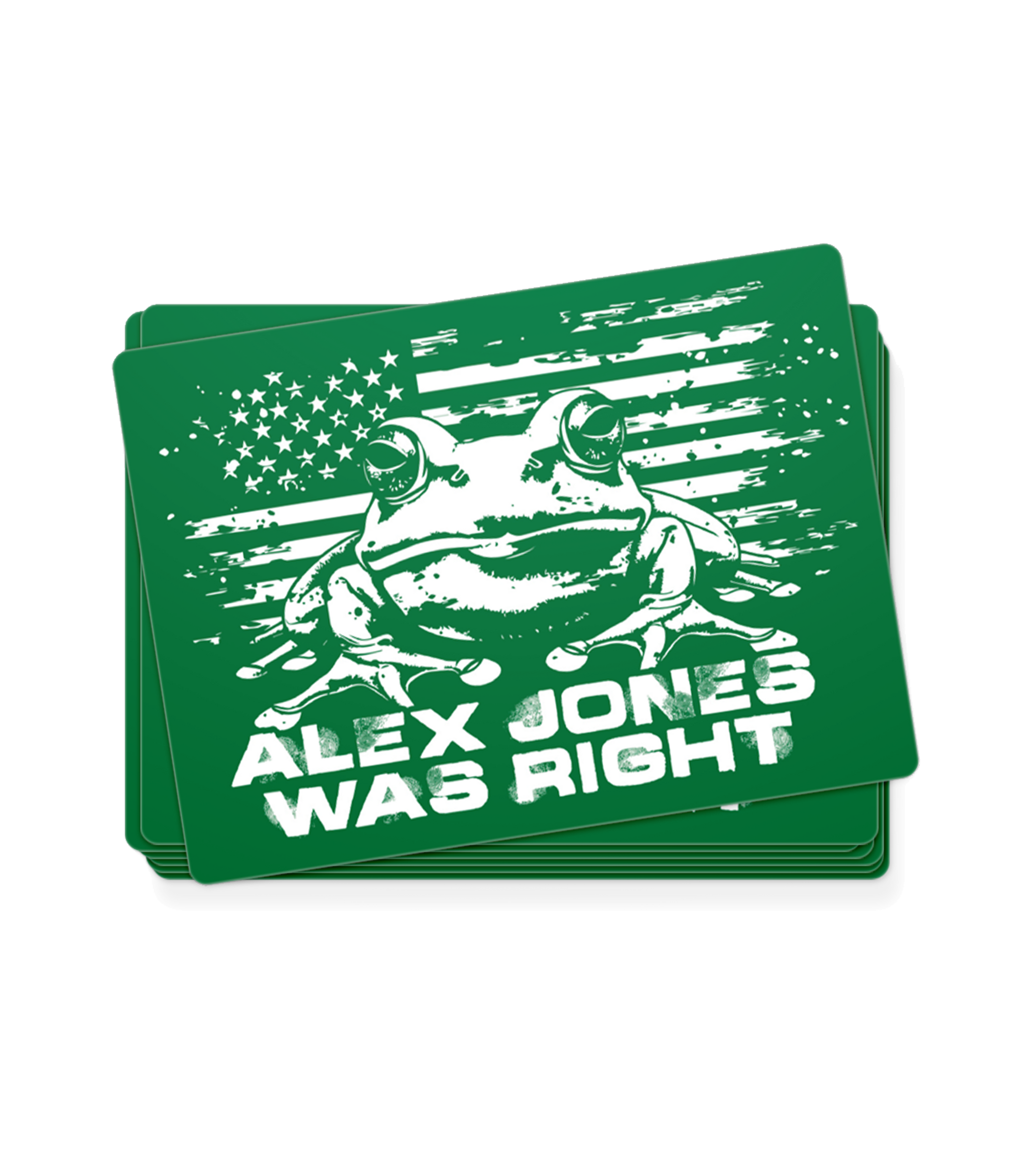 Alex Jones Was Right Decal – The AJ Store